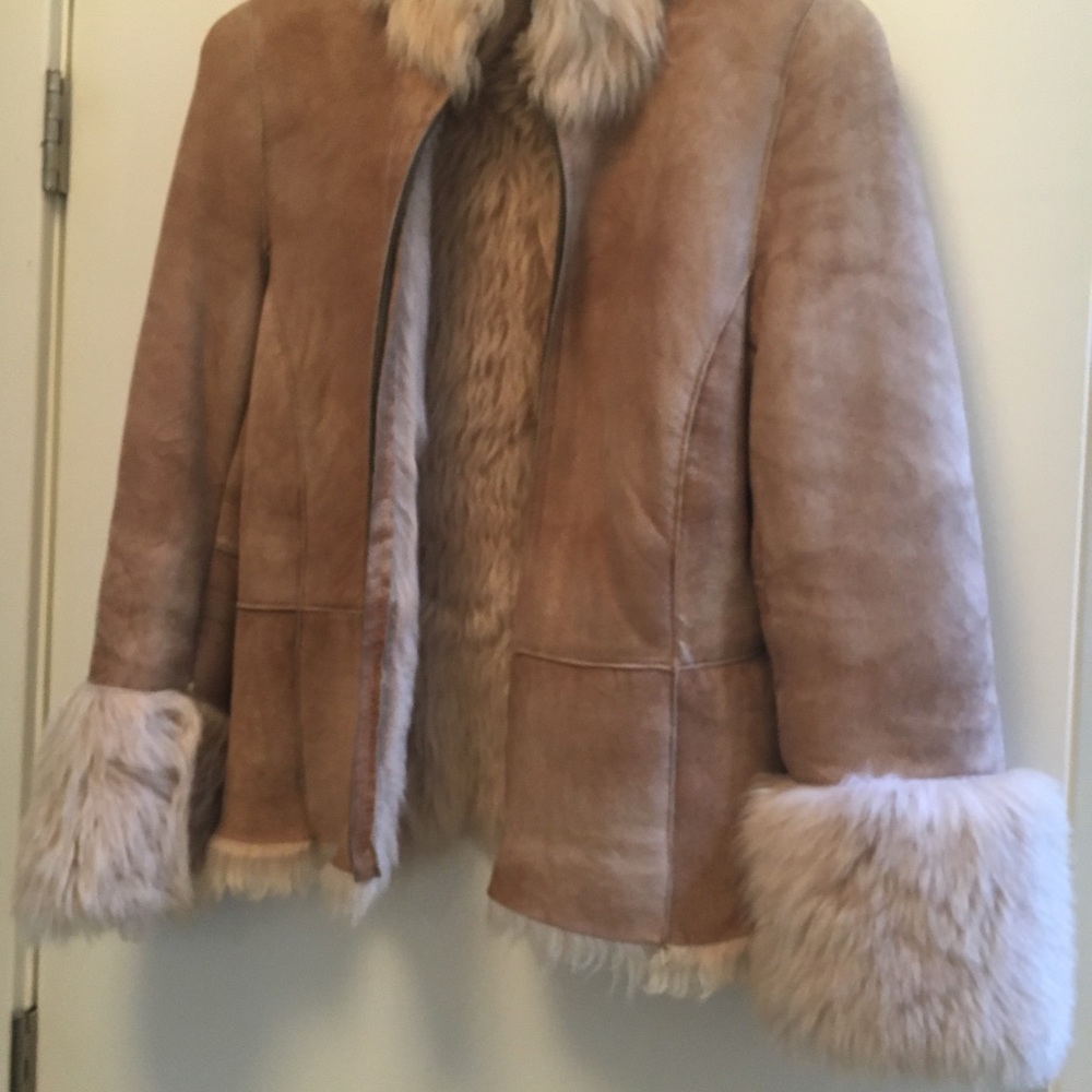 Andrew Marc Shearling Jacket - Gem